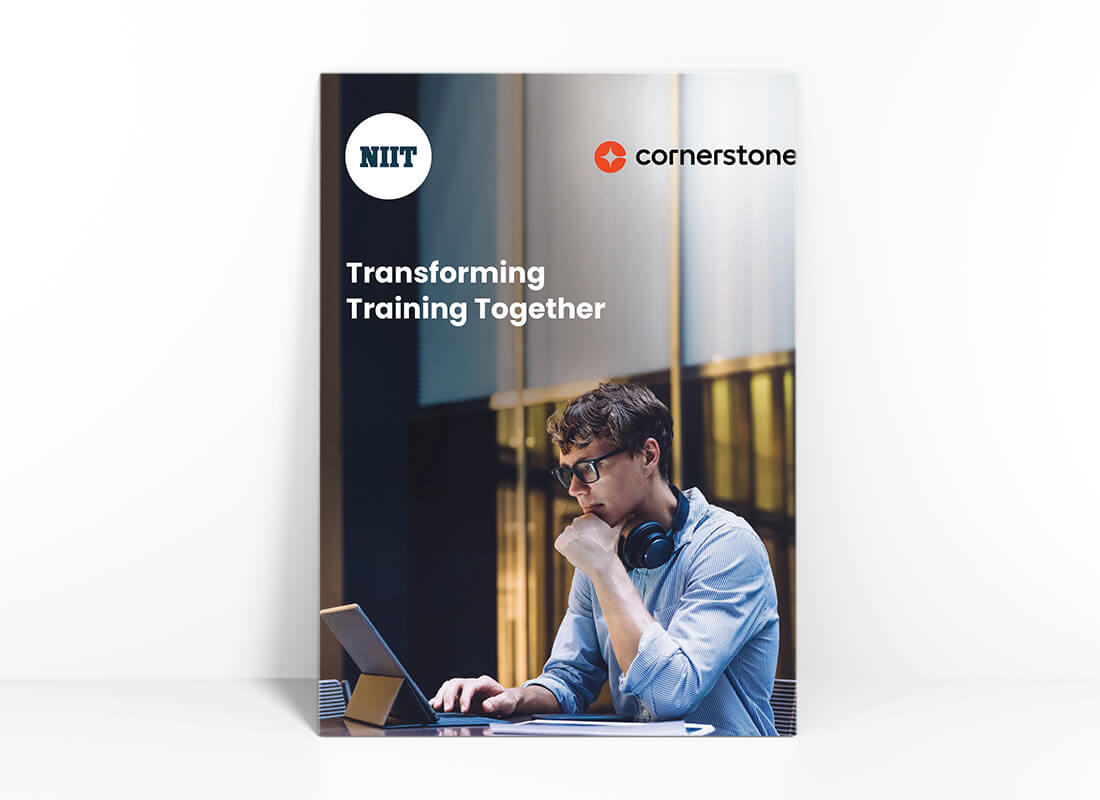 Transforming Learning Together: NIIT and Cornerstone Brochure | NIIT