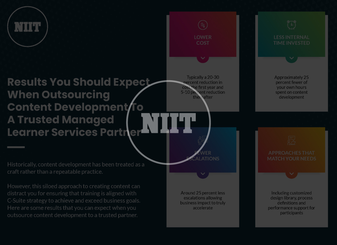 Results You Should Expect When Outsourcing Content Development To A Trusted Managed Learner ...