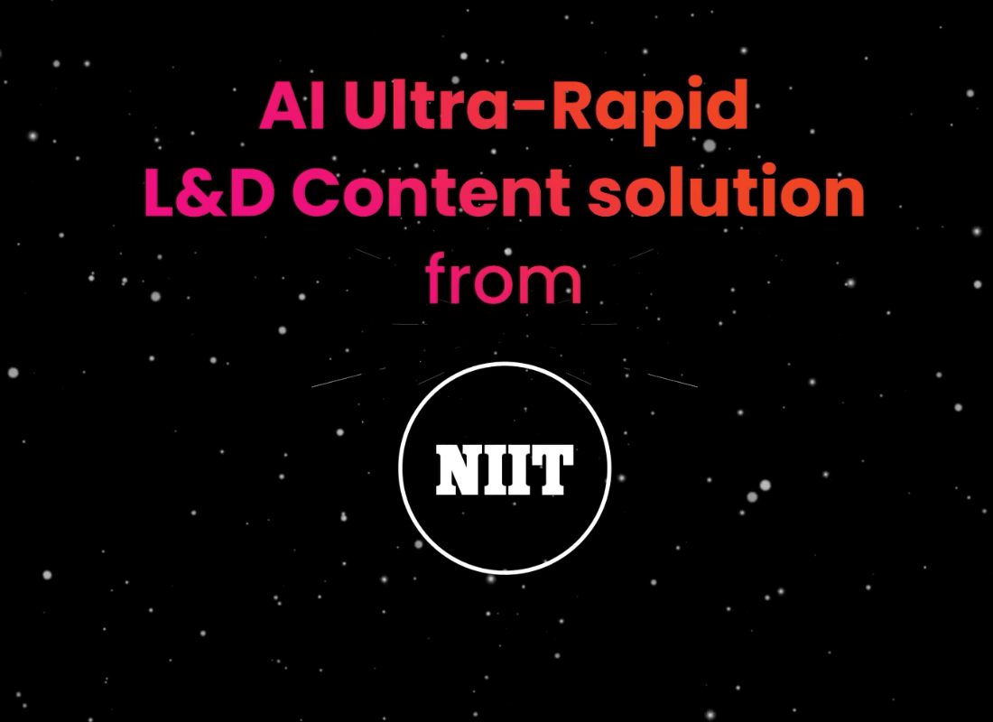 NIIT's AI Ultra-Rapid L&D Content Solution | NIIT